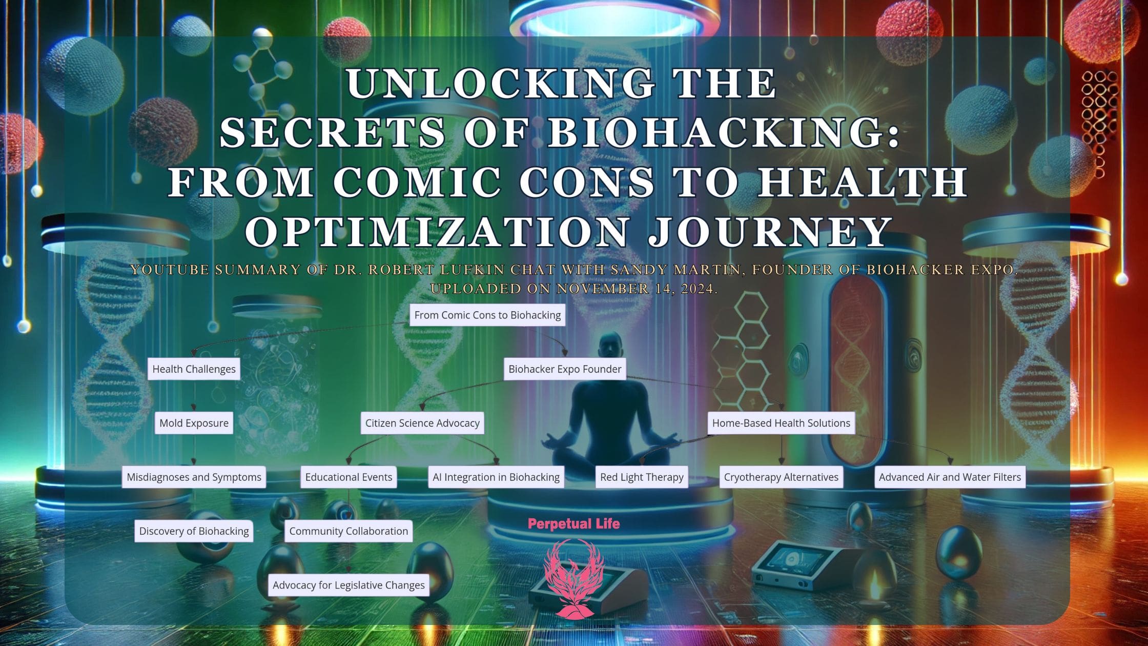 Biohacking Transformation: Comic Cons to Health Optimization