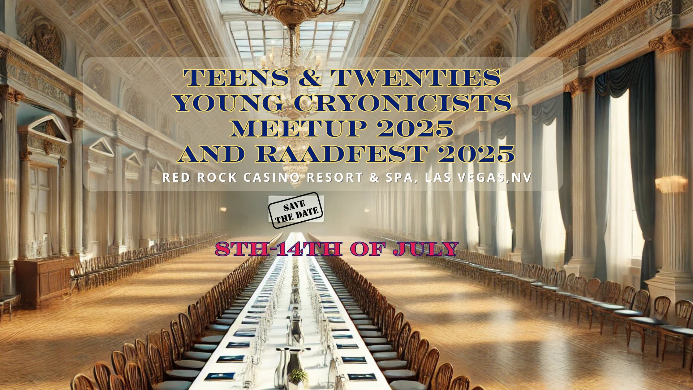 Teens & Twenties Young Cryonicists Meetup 2025 and RAADfest 2025