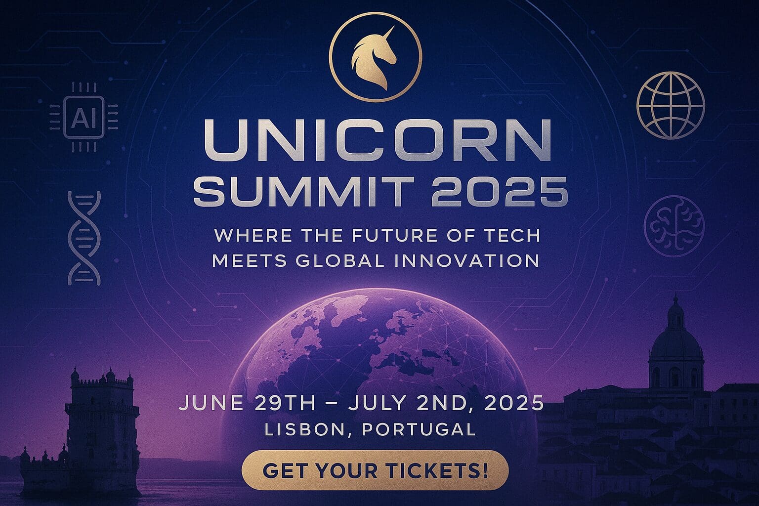 Unicorn Summit 2025 in Lisbon: Join Global Tech Innovators