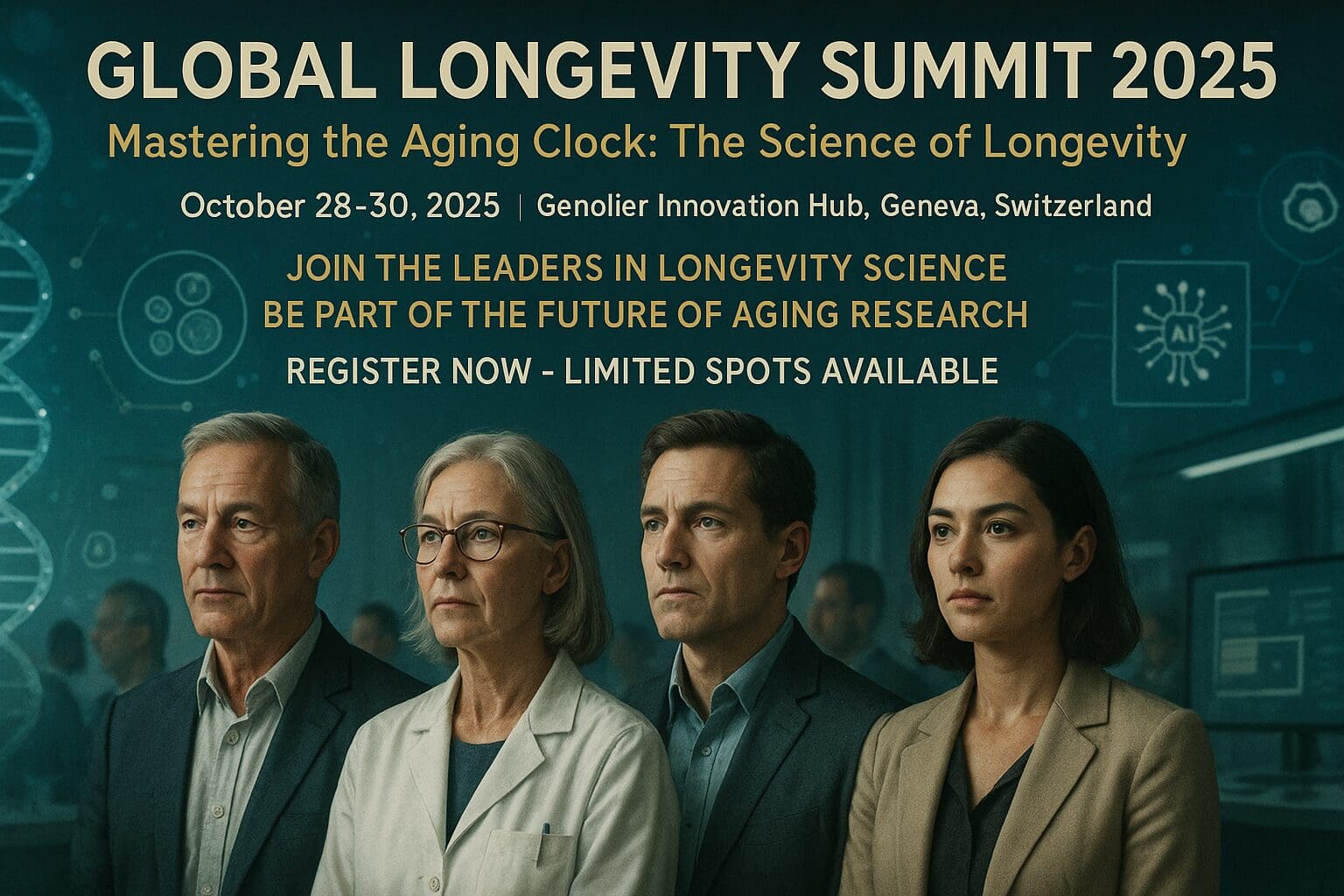 Global Longevity Summit 2025: Unlock Aging Science Breakthroughs